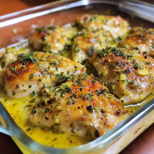 Garlic Butter Baked Chicken - Homemade Recipes