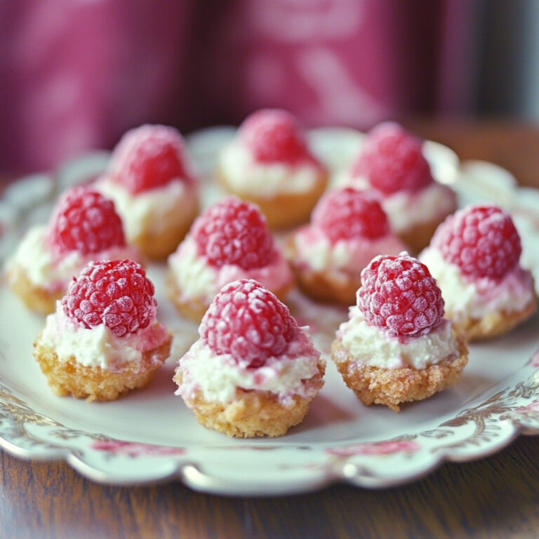 Easy and Delicious Raspberry Cream Cheese Bites Recipe