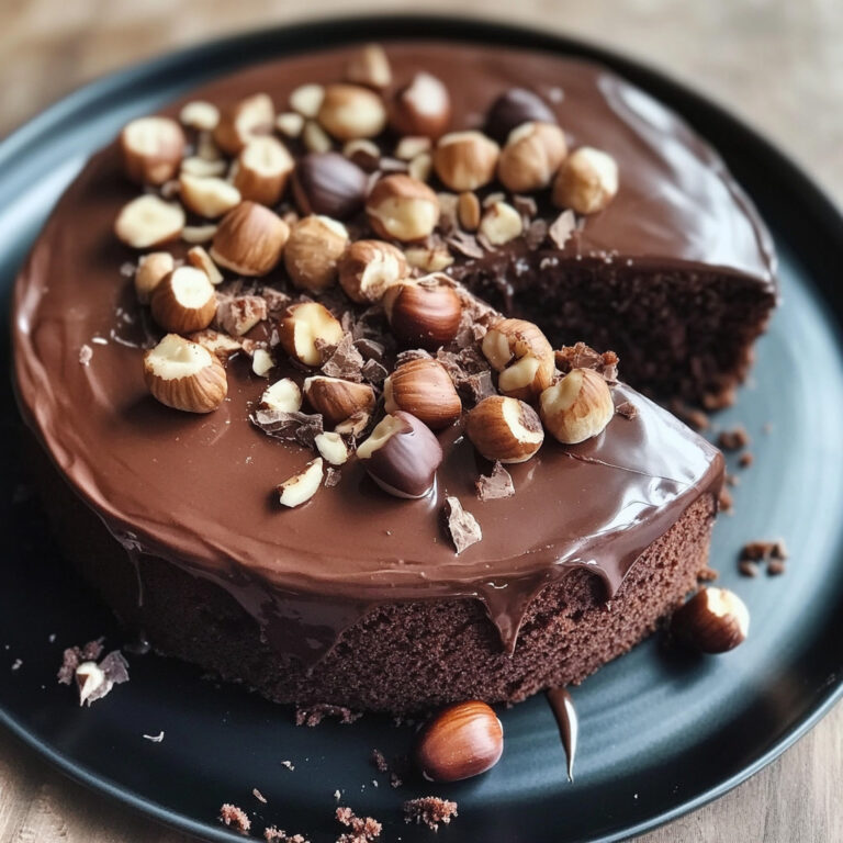 Easy & Delicious Chocolate Hazelnut Cake Recipe